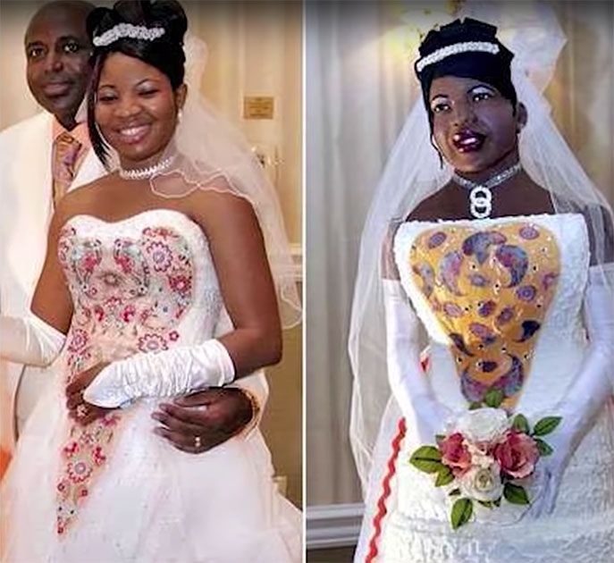Ugly Wedding Dresses You Won't Believe People Wore