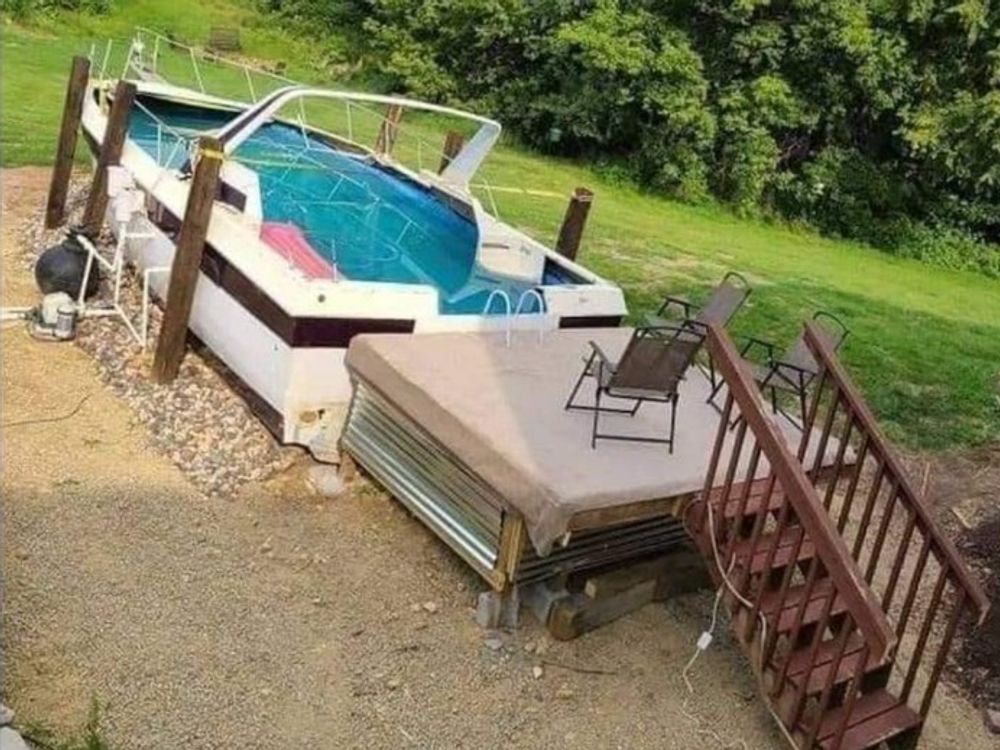DIY Pools That Are Hilarious Yet Perfect for a Hot Summer's Day