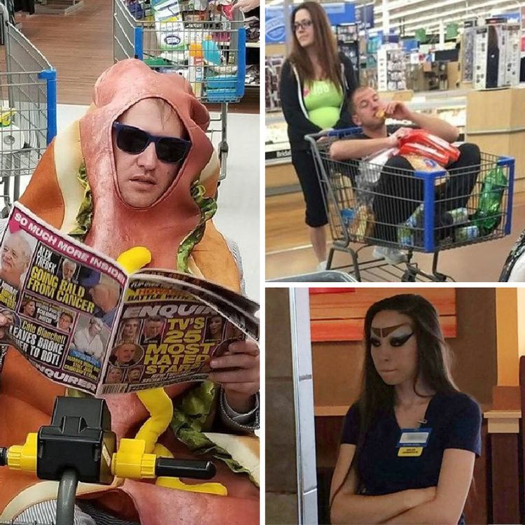 Funny Walmart Shoppers: Pictures Capture Weirdest Customers