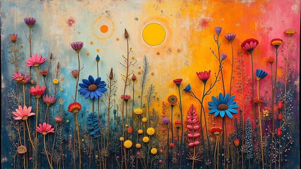 Exploring Mixed Media: Combining Different Materials for Unique Art - CraftersCorner