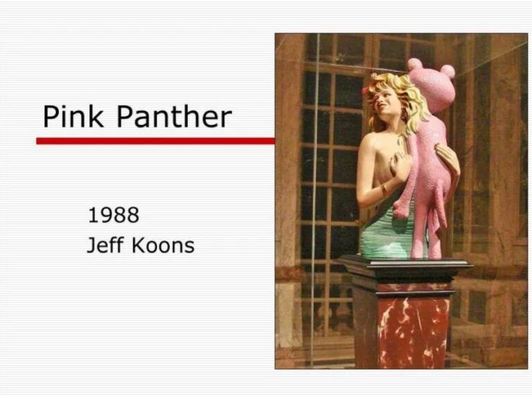 Jeff Koons and the Rise of Pink Panther Art
