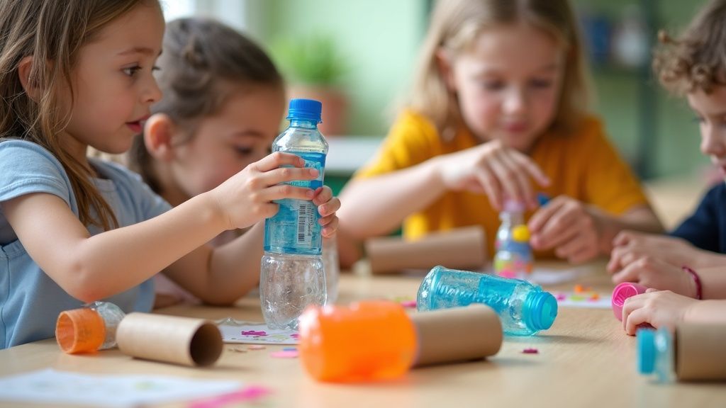 Easy Craft Projects for Kids Using Recycled Materials - Your Craftz