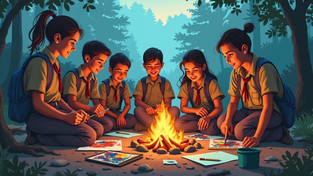 Explore Engaging Boy Scout & Girl Scout Art Projects - YourBold
