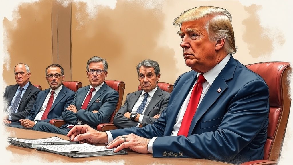 Courtroom Artist Isabelle Brourman's Sketching of Trump's Trials and ...